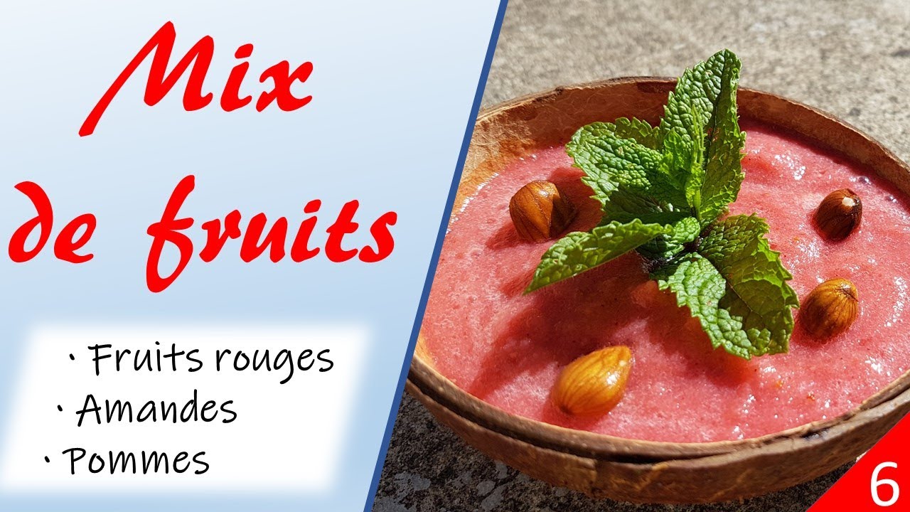 Les Recettes de Valentin : Purée de fruits rouges - YouTube