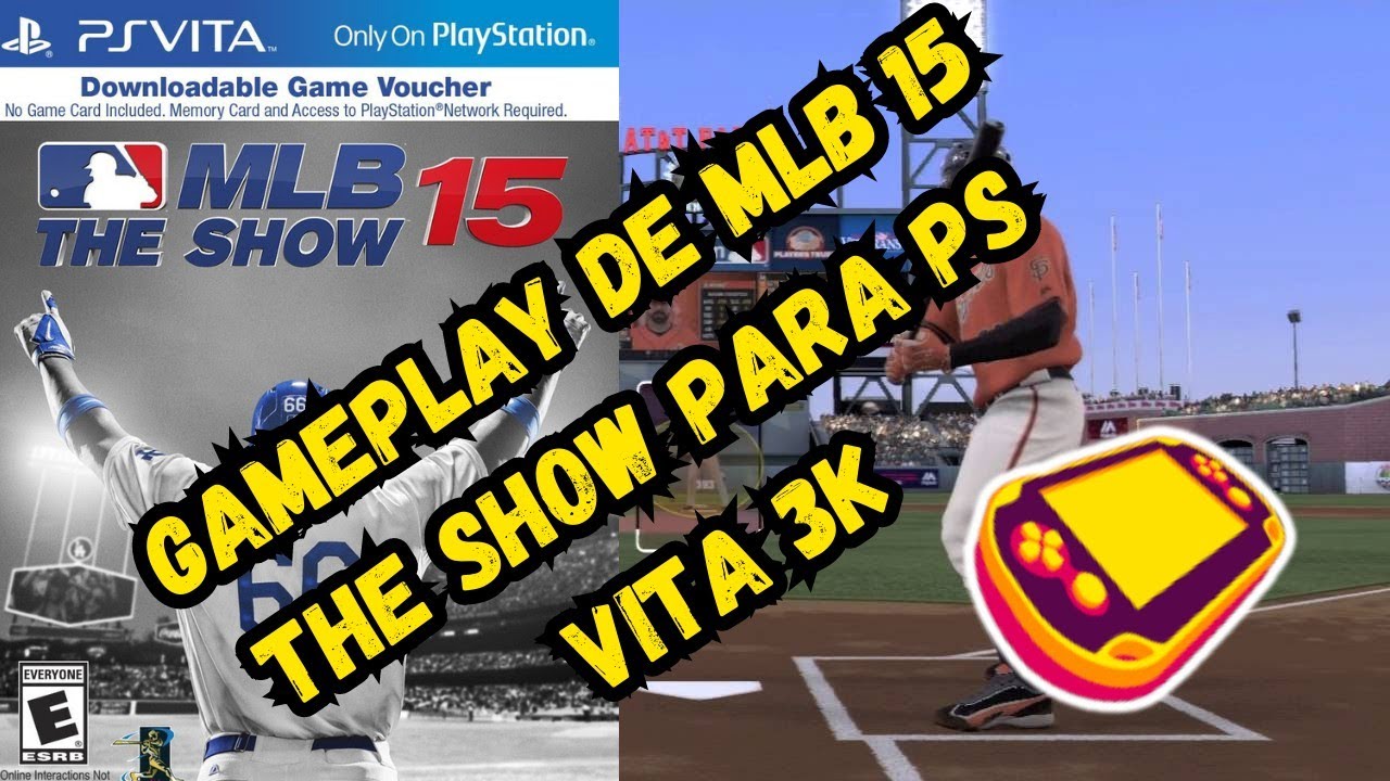 GAMEPLAY DE MLB 15 THE SHOW PARA PS VITA 3K. CON LA MEJOR CONFIGURACIÓN Y LOS MEJORES DRIVERS ...