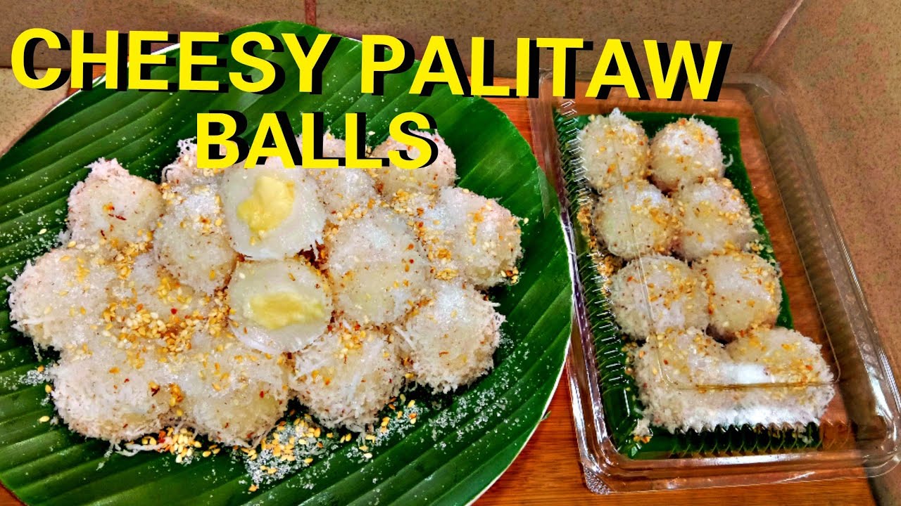 CHEESY PALITAW BALLS| PALITAW WITH CHEESE - YouTube