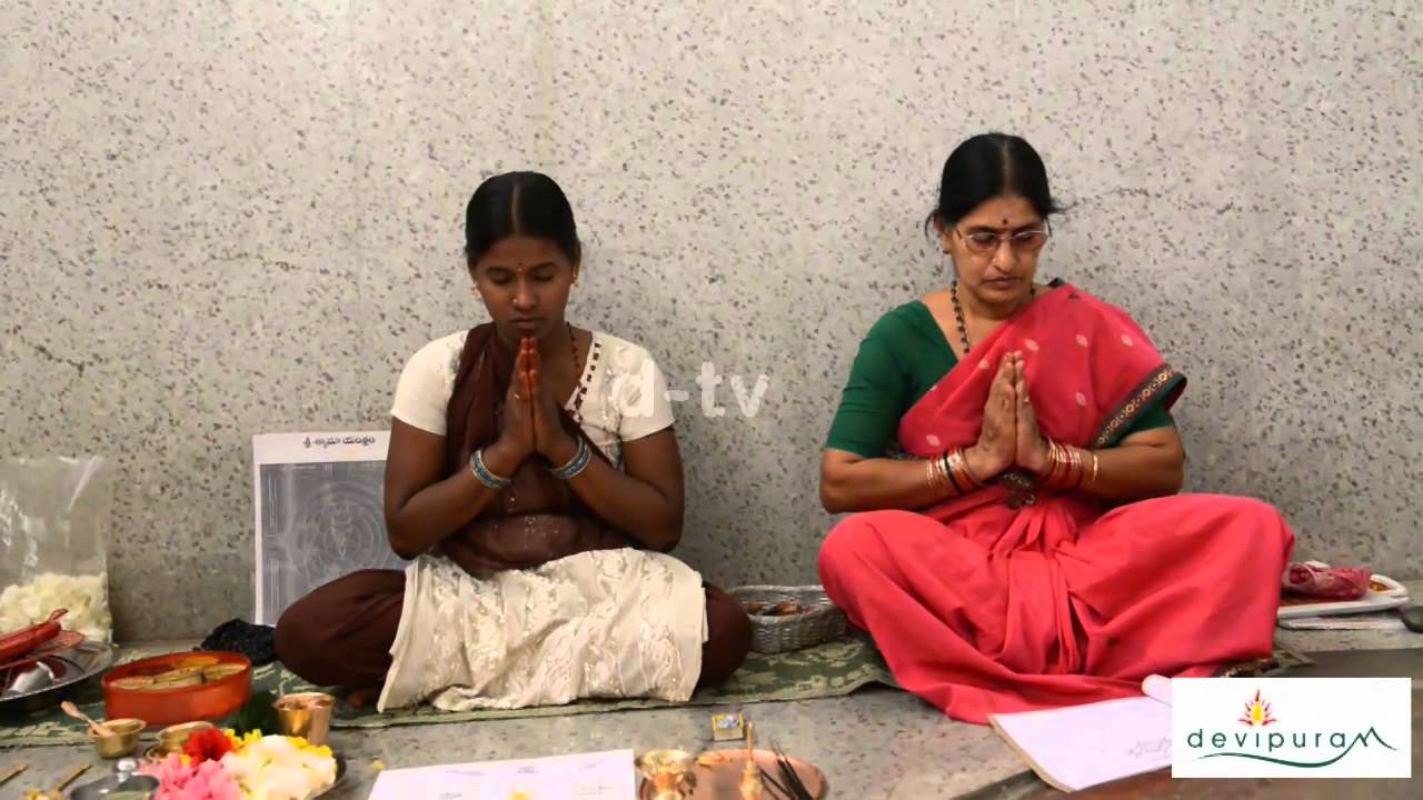 Mahaganapati Yantra Puja (Part 1) - performed by Prakruthi Amma at ...