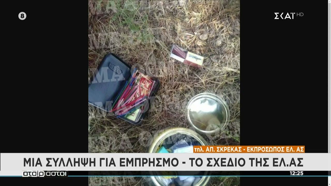 Εκπρόσωπος ΕΛ.ΑΣ: Μια σύλληψη για εμπρησμό - Το σχέδιο της ΕΛ.ΑΣ ...