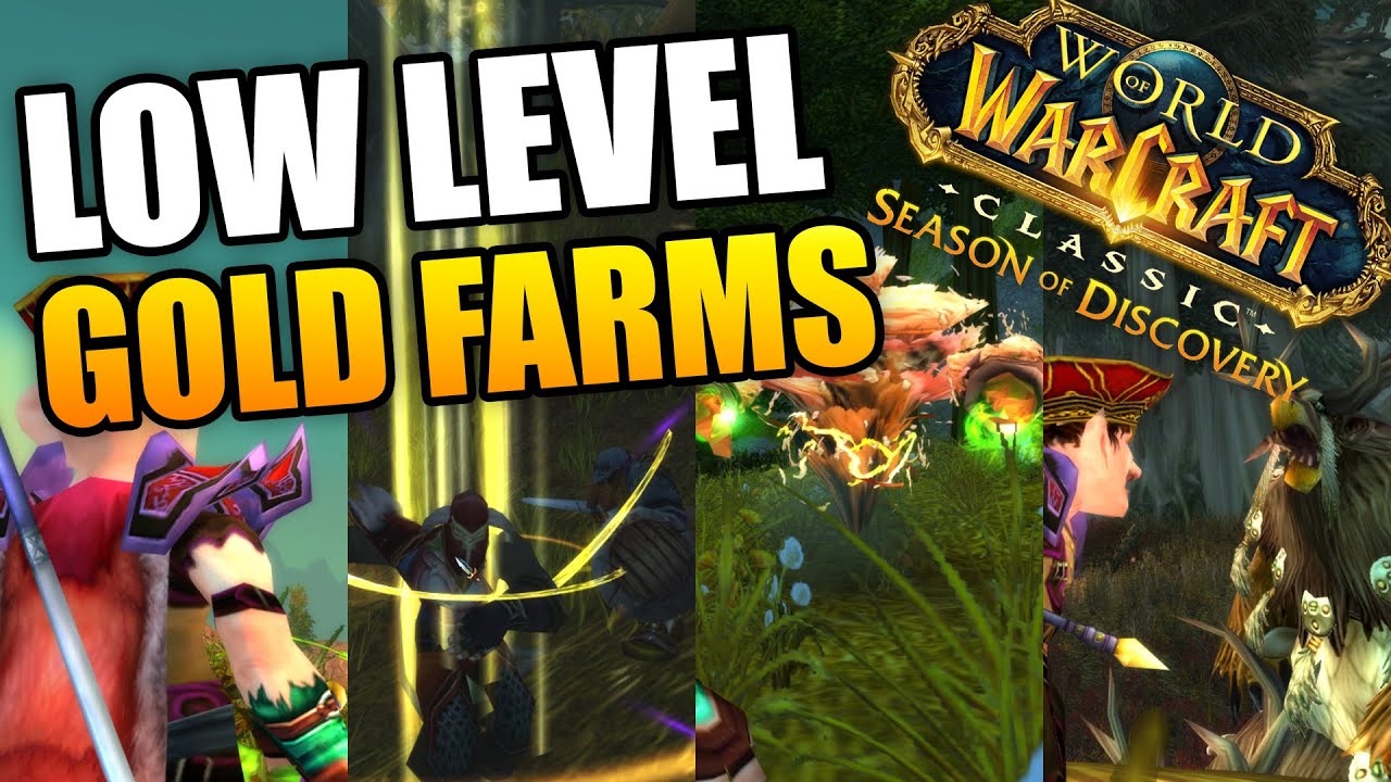 Best Low Level Gold Farms in Season of Discovery - YouTube