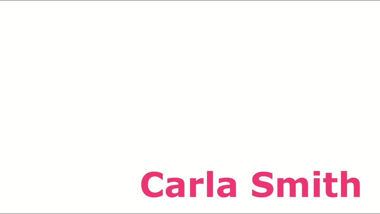 Carla Smith - YouTube