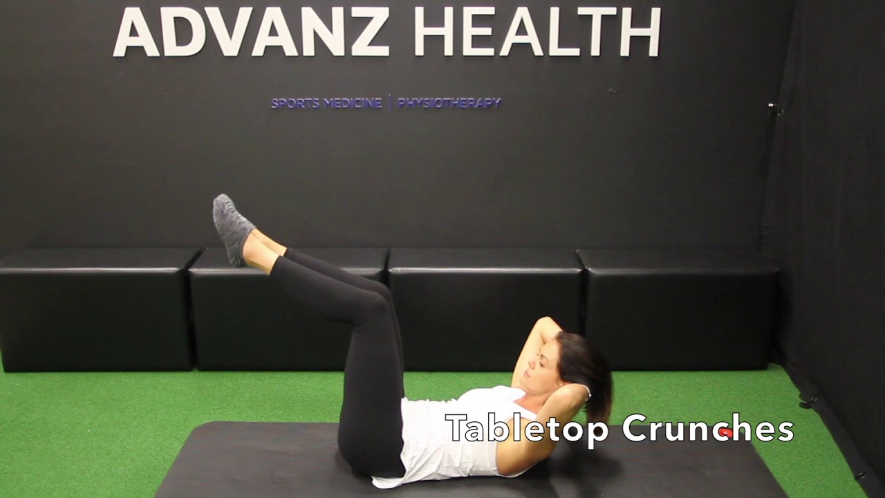 Supine Core Series - YouTube