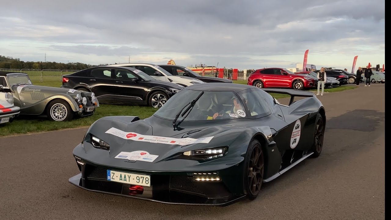 Hypercar leaving !——KTM X-BOW GTX-R, Bugatti Chiron, 918 Spider, Veyron ...