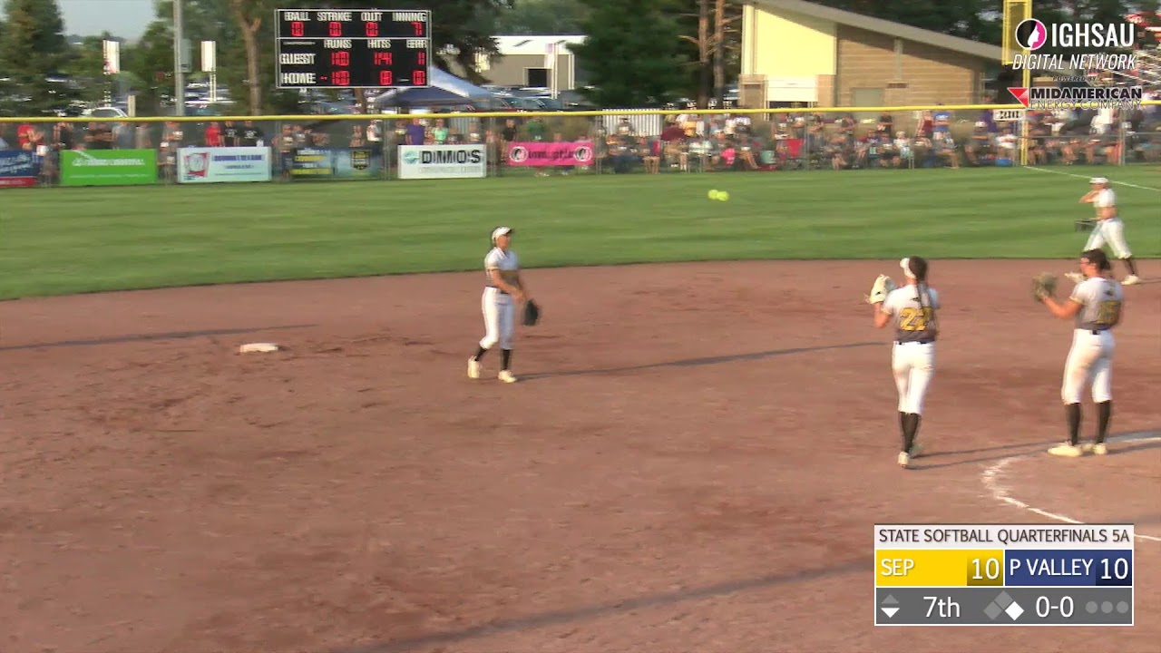 2021 IGHSAU State Softball 5A Quarterfinal: Pleasant Valley vs ...