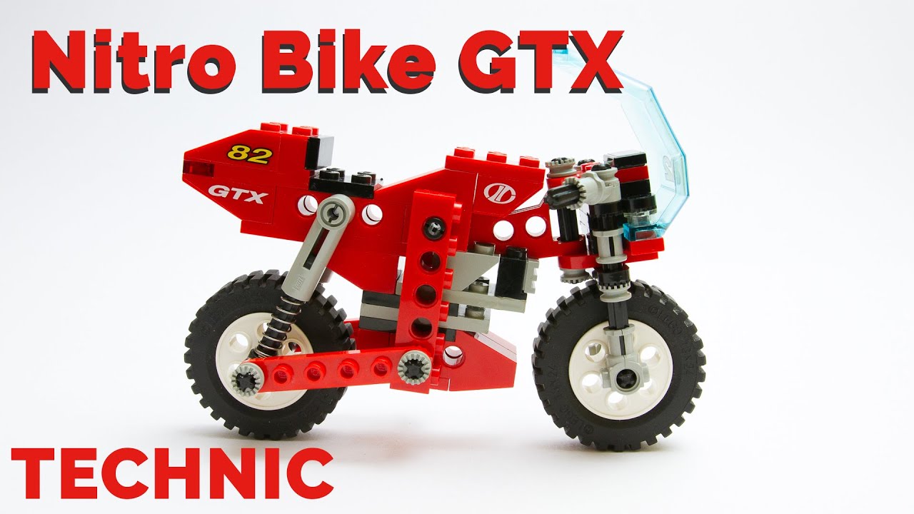 Lego TECHNIC 8210 Nitro Bike GTX - Bike - YouTube