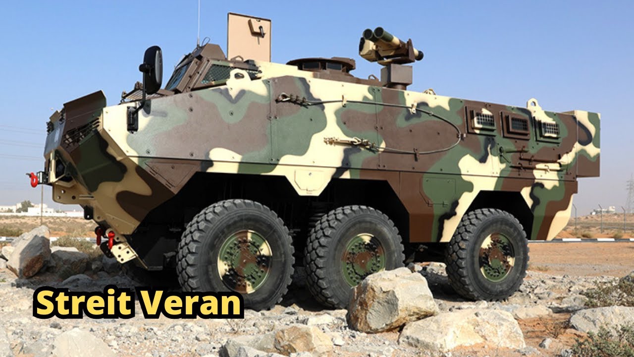 Streit Veran Armored personnel carrier - YouTube
