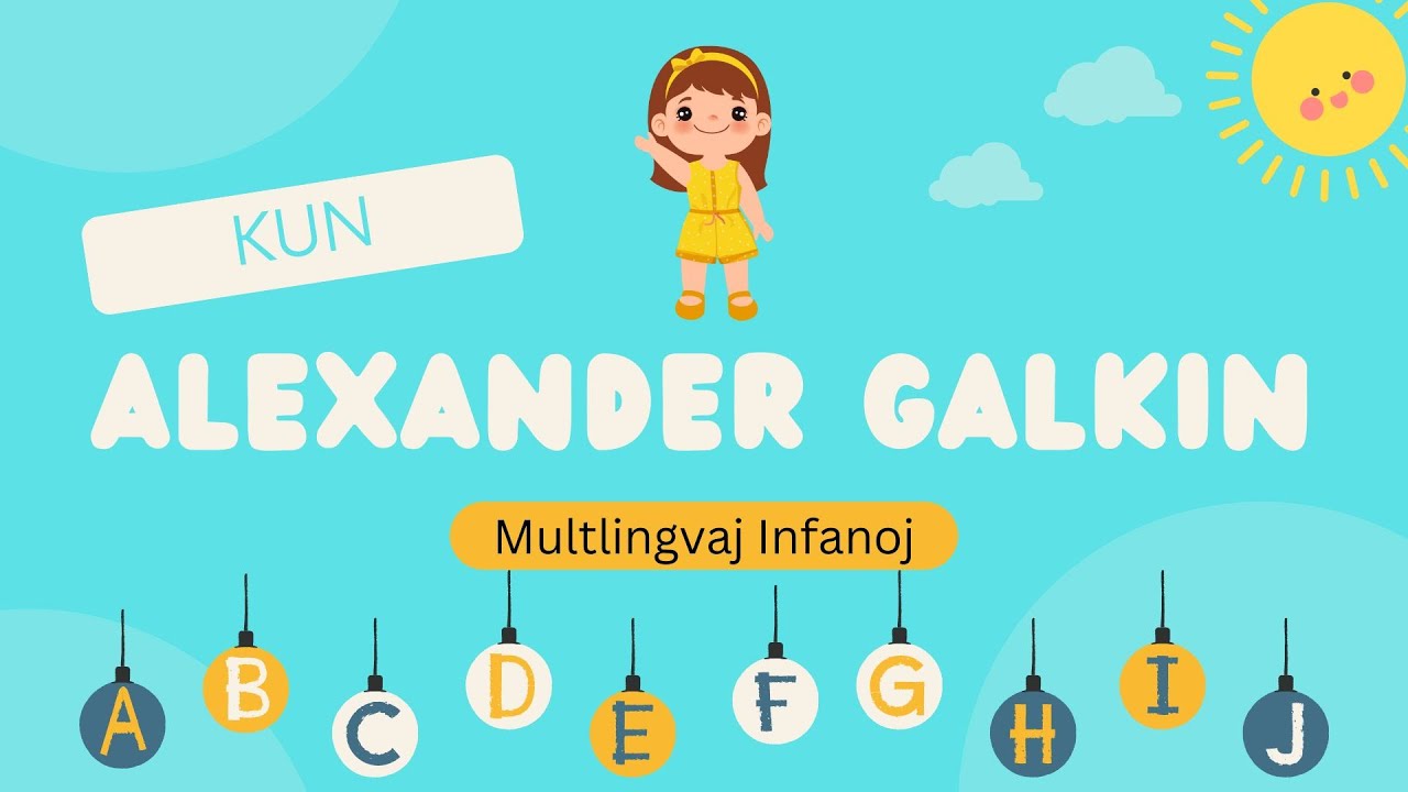 Alexander Galkin - Kiel Kreskigi Multlingvajn Infanojn - YouTube