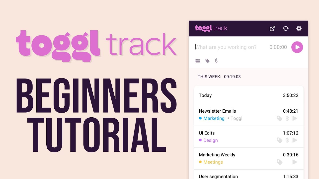 Toggl Track For Beginners 2025 | BEST FREE Time Tracking Software for ...