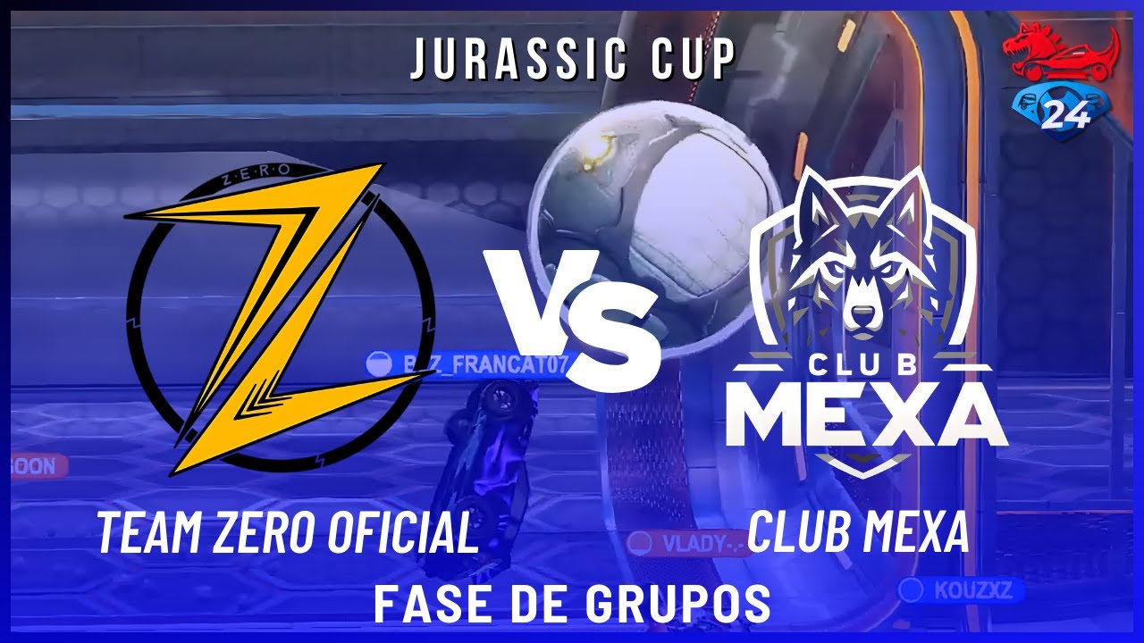 ¡LIDERES POR POCO! | Team Zero Oficial vs Club Mexa | Fase de Grupos | Grupo C | Jurassic Cup 24 ...