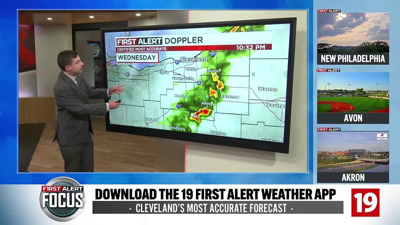 Wednesday night weather recap: Lightning and hail and rain, oh my ...
