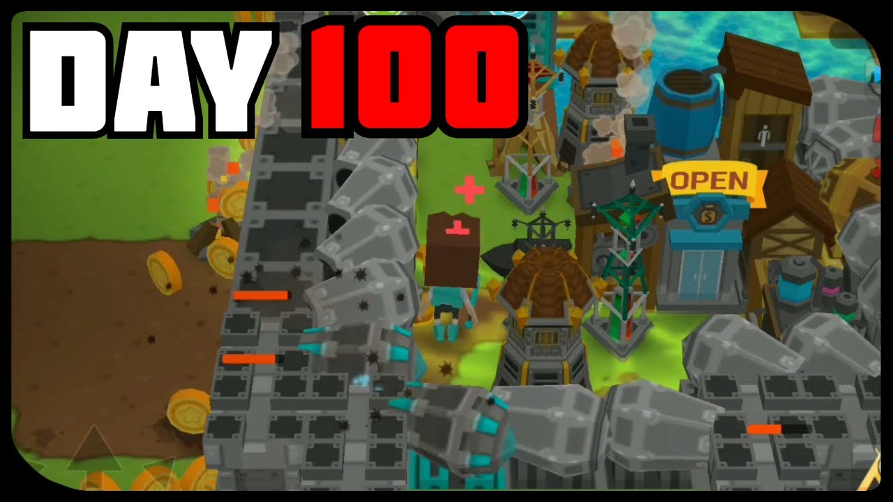 MINE SURVIVAL DAY 100 | Let's Play Mine Survival S6 Final - YouTube
