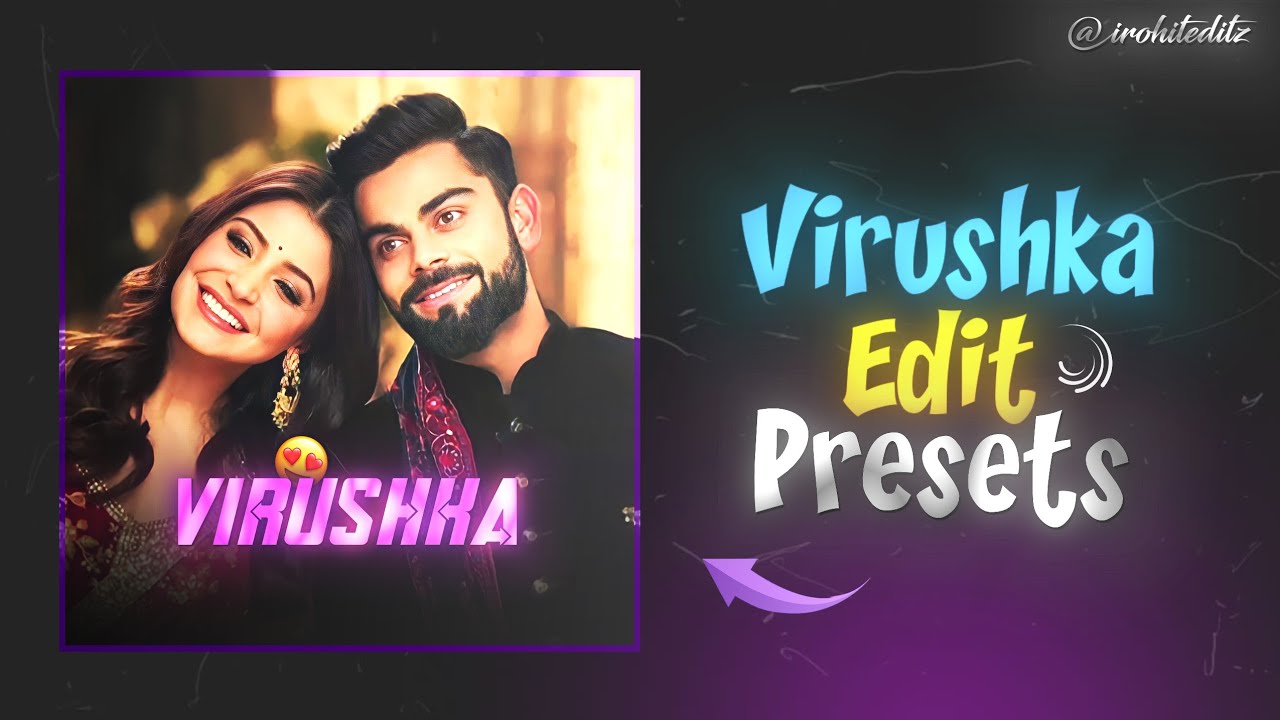 Virushka Simple Edit🌼💗 XML/Preset | Alight Motion Tutorial | Lyrics XML ...