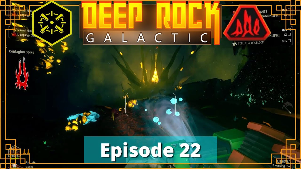 Deep Rock Galactic Ep.22 : Fighting The Lithophage Outbreak ...