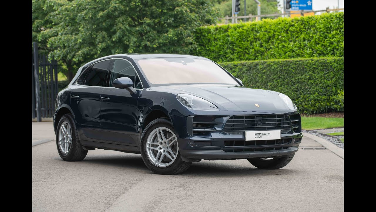 Porsche Macan S / Night Blue Metallic - YouTube