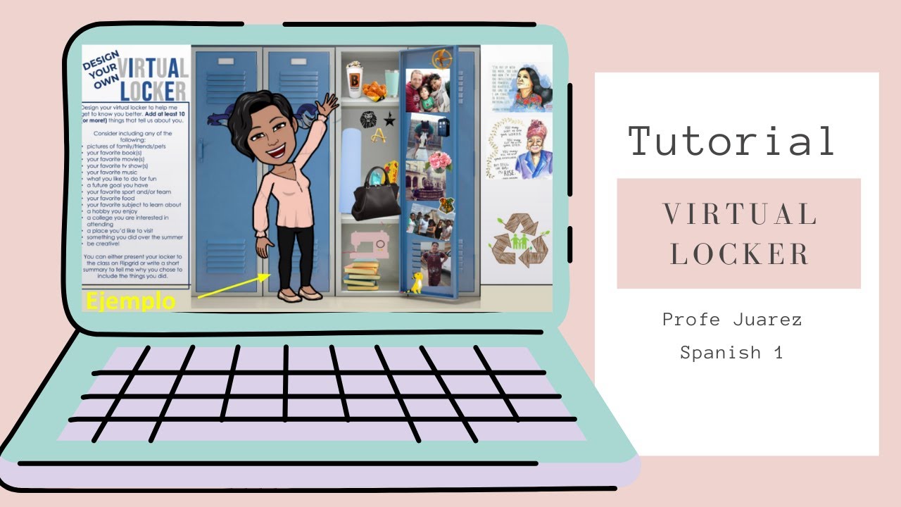 Virtual lockers instruction - YouTube