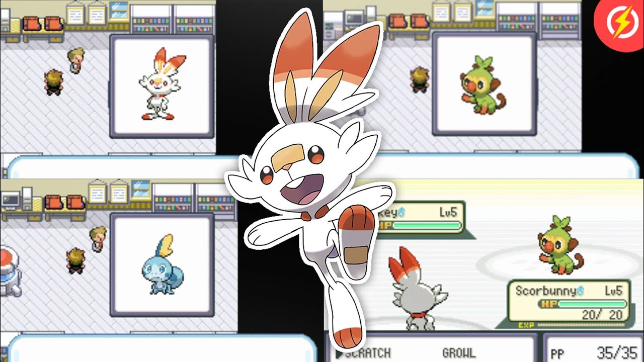 Pokemon Sword & Shield GBA - With Gen 8 Starters & Galar Region (2019 ...