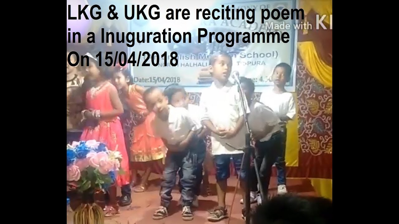 Students are reciting poem in a group - YouTube