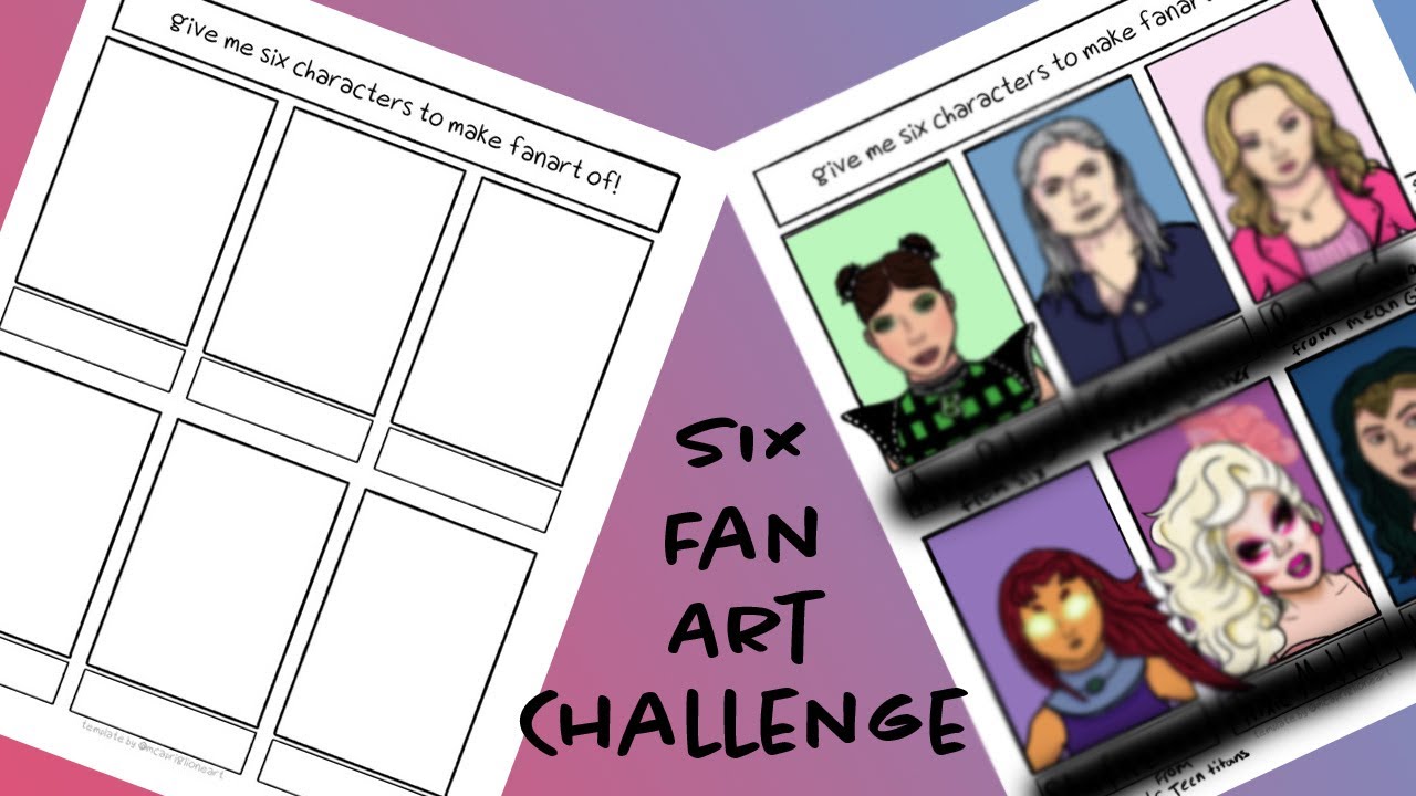 Six Fan Art Challenge - YouTube