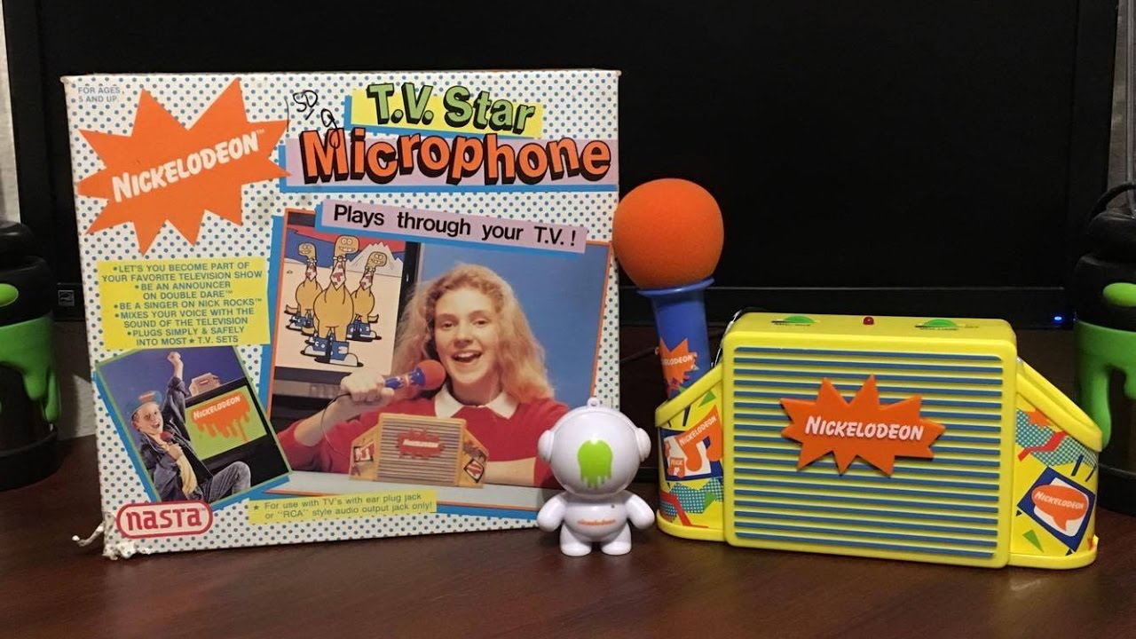 Nickelodeon TV Star Microphone - YouTube