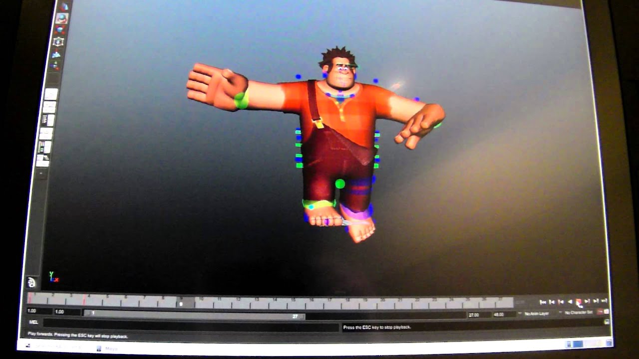 Rigging Wreck-It Ralph and Maya at the Disney Animation Studios. - # ...