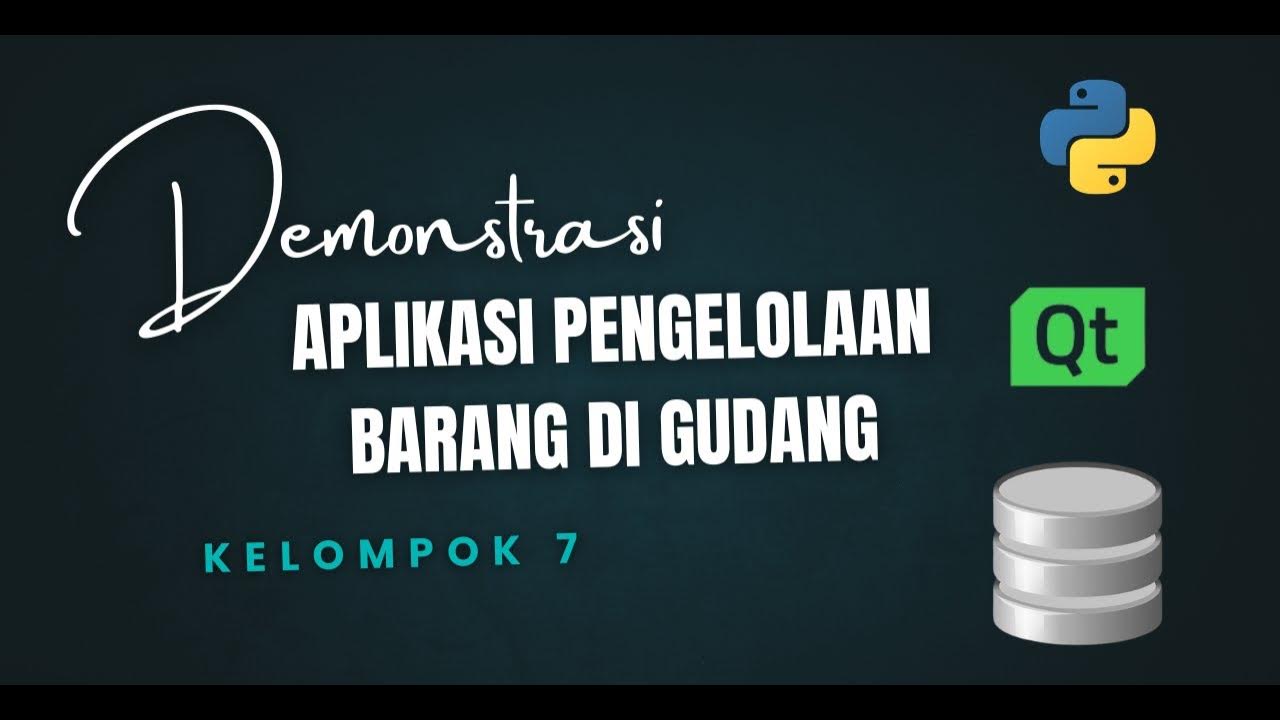 APLIKASI PENGELOLA BARANG DI GUDANG BERBASIS PYTHON MENGGUNAKAN PYQT6 ...
