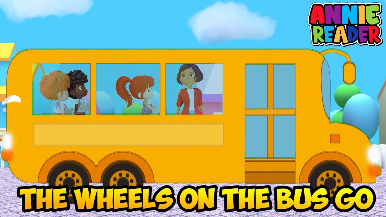 Wheels on the Bus | Baby Song | Annie Reader Nursery Rhymes + Kids ...