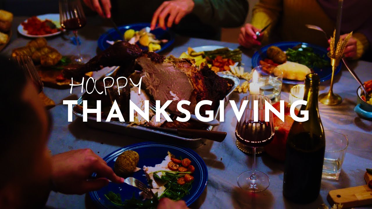 Thanksgiving Ambient Music • Calming Ambience for Family Dinner in ...