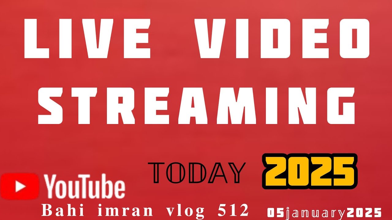 Bahi imran vlog 512 is live! - YouTube