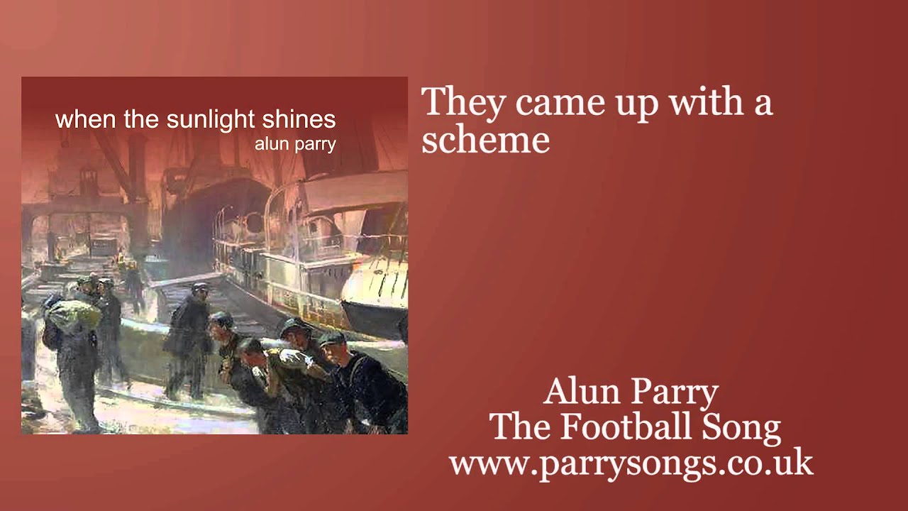 The Football Song - Alun Parry (Lyrics Video) - YouTube
