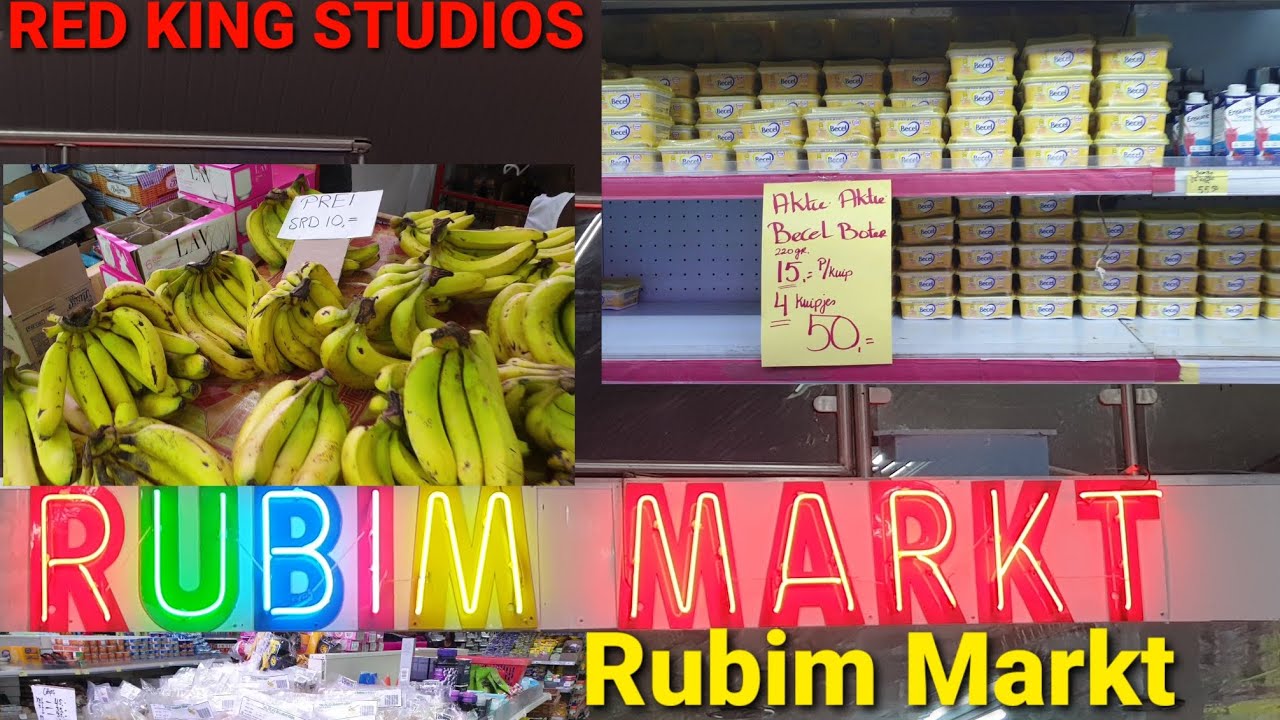 Rubim Markt Kwattaweg 874 | Suriname Paramaribo 2022 - YouTube