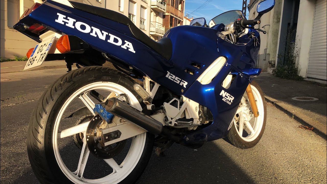 Présentation honda nsr 125cc jc20 - YouTube