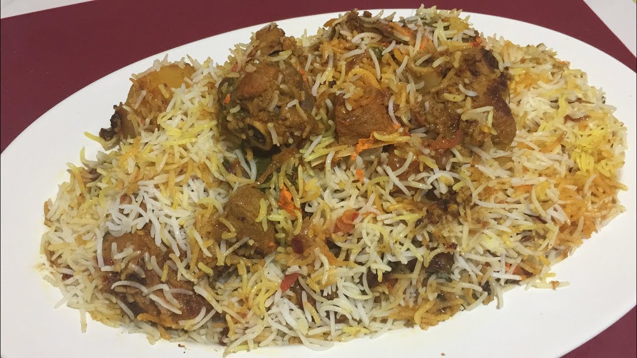 Bakra Eid Special Mutton Deghi Biryani By Fouzia's Cooking - YouTube