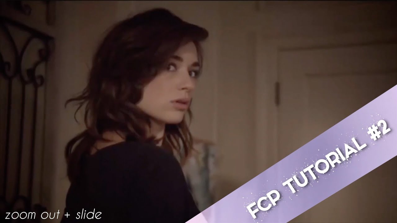 FCP tutorial #2 | zoom out + slide transition - YouTube