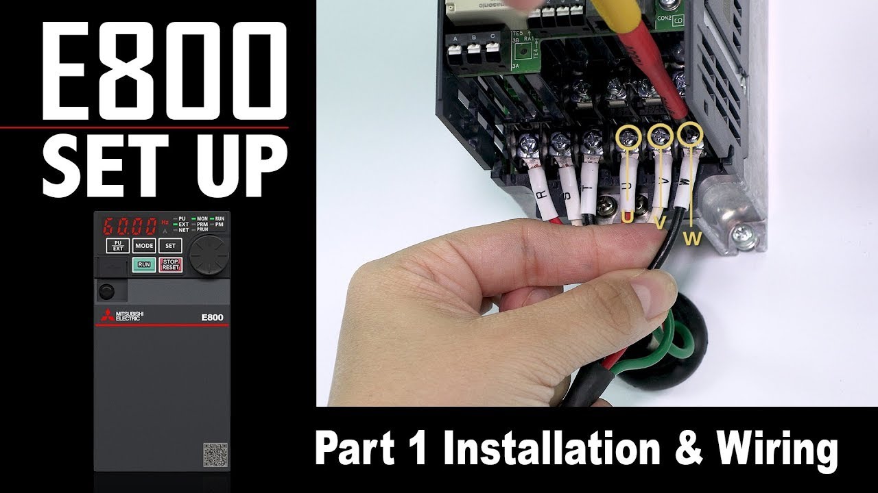 E800 Set Up [Part 1: Installation & Wiring] - YouTube