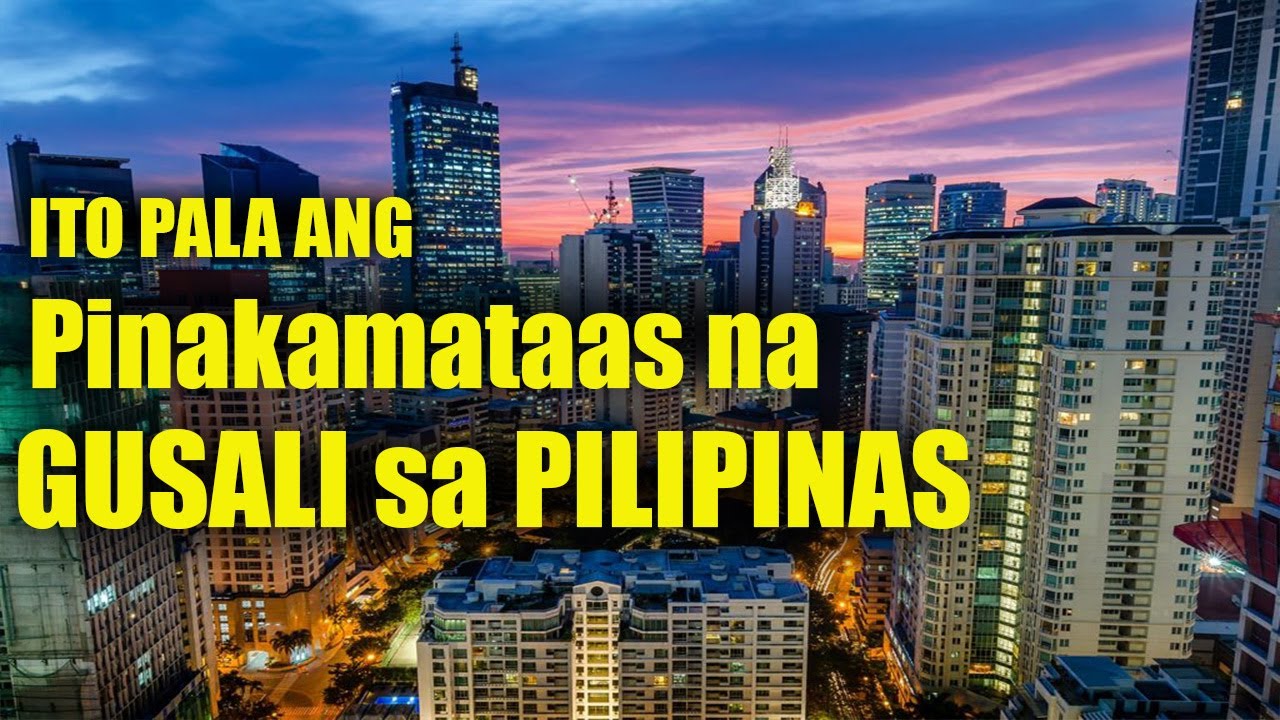 ALAMIN: pinakamataas na building sa Pilipinas 2022 - YouTube