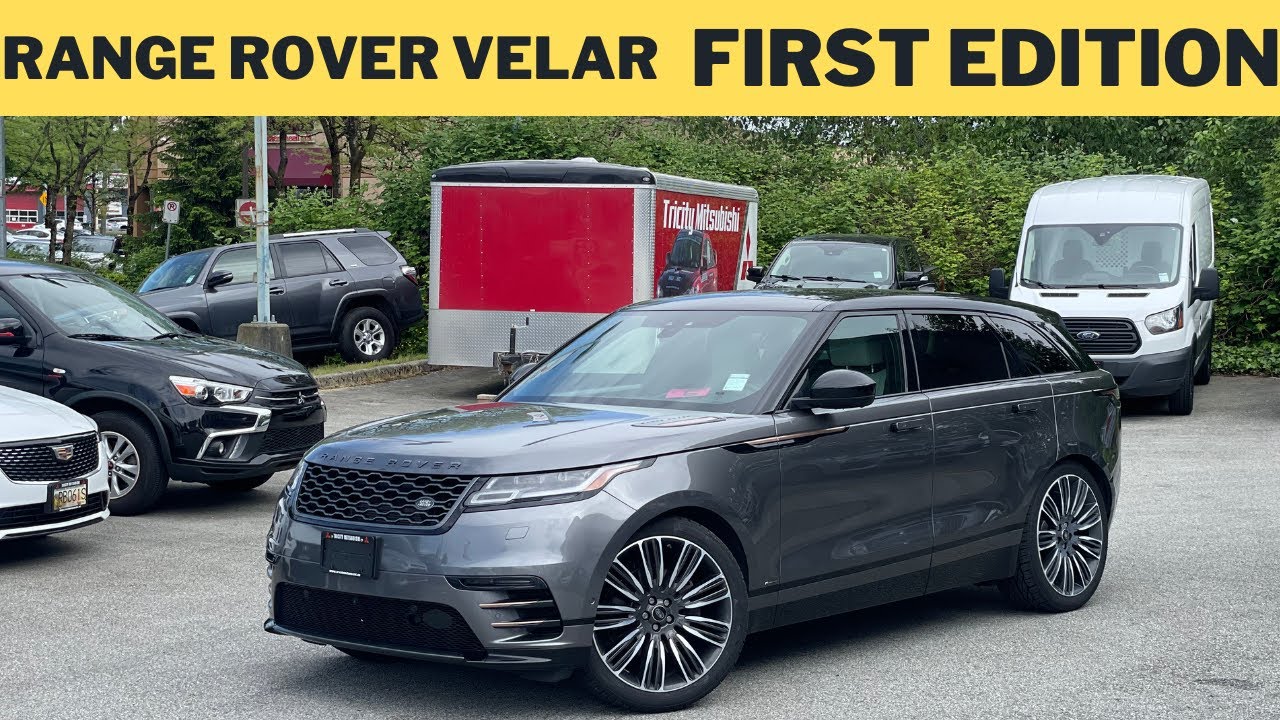 Used 2018 Range Rover Velar FIRST EDITION real life walkaround! - YouTube