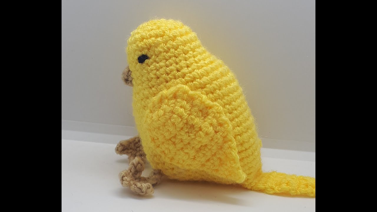 Crocheted canary tutorial for #CanaryCraftivists - YouTube