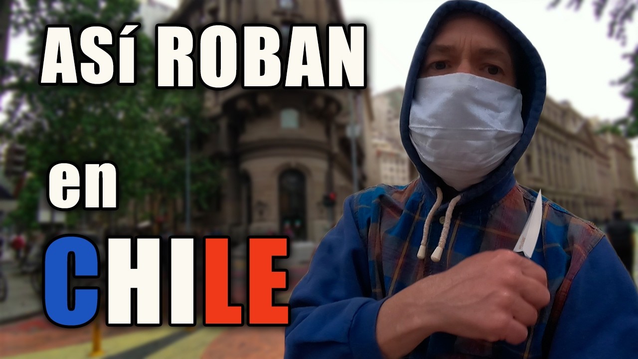 Llego a SANTIAGO de CHILE y... 😮 #12 CHILE - YouTube