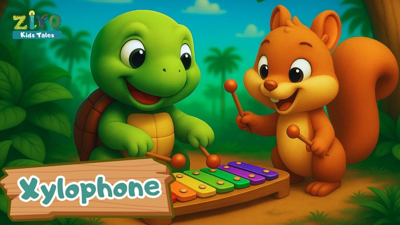 Kids Tale | Meaning of The Word XYLOPHONE (what, how) - YouTube