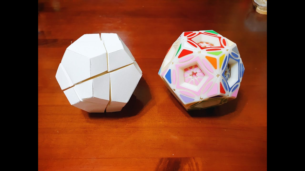 Paper Skewb Ultimate (prototype) - YouTube
