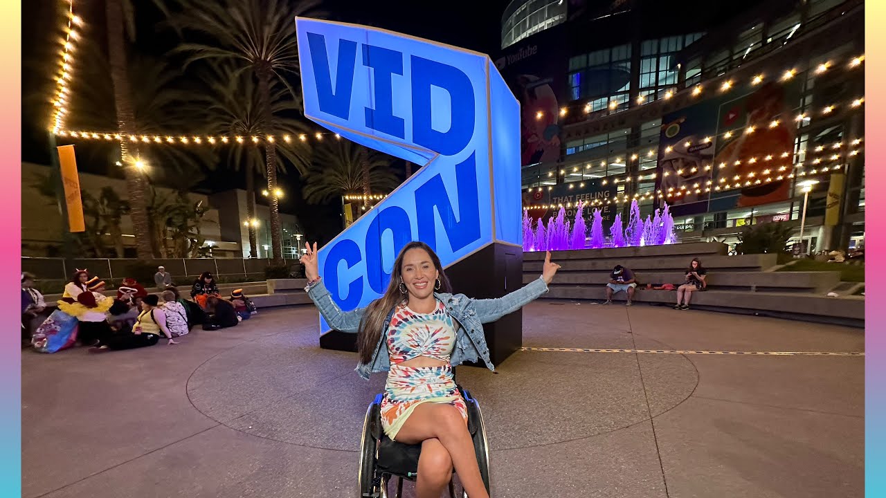 My first time at Vidcon invited as a speaker🎤 (Vidcon 2023 Vlog Part1 ...