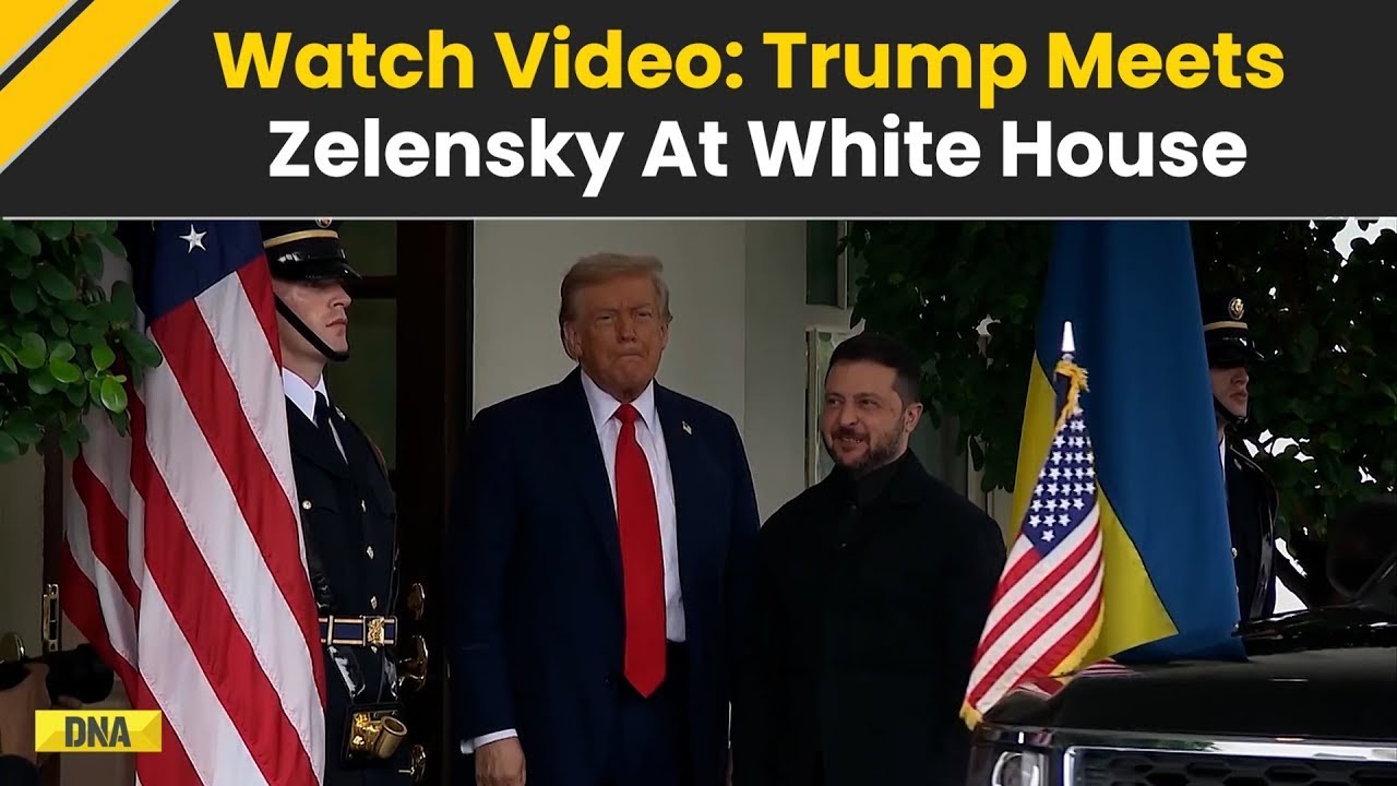Trump-Zelenskiy Meeting: Zelensky Arrives In Formals After ‘Wear A Suit ...