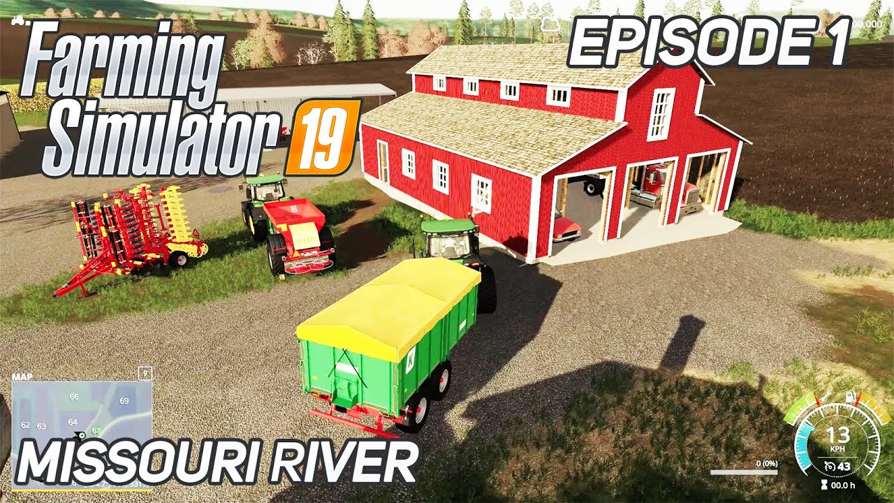 First Impression On The Map | Farming Simulator 19 | Timelapse ...