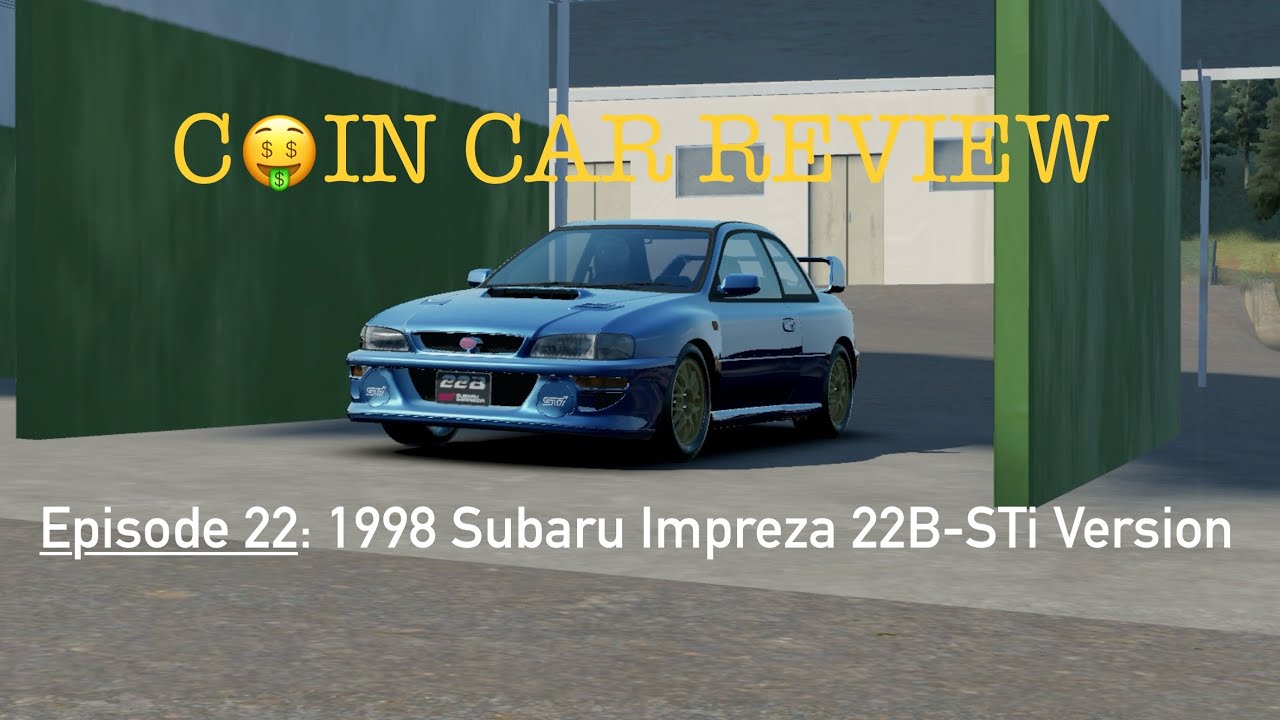 Coin Car Review Episode 22: Subaru Impreza 22B-STi Version - Assoluto ...