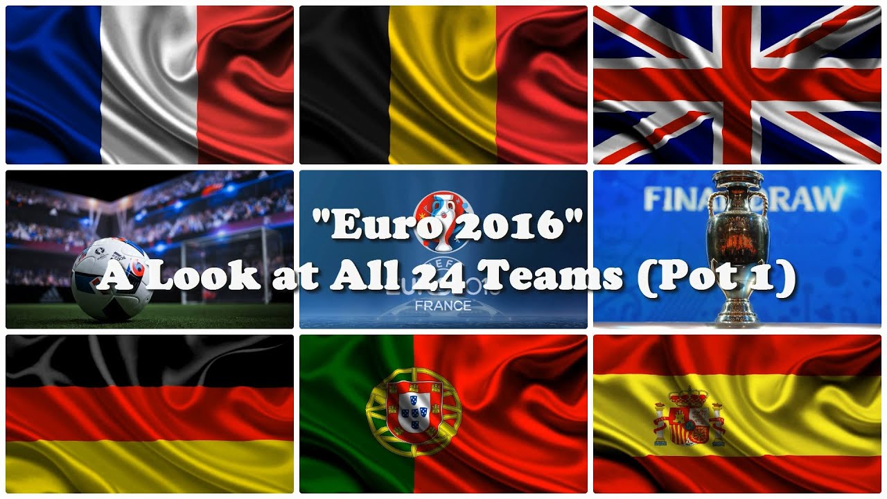UEFA EURO 2016 - A Look at All 24 Teams - Pot 1 - YouTube
