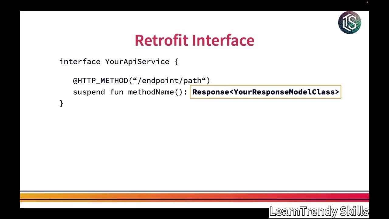 How to Define a Retrofit Interface in Android | Kotlin Networking Tutorial - YouTube