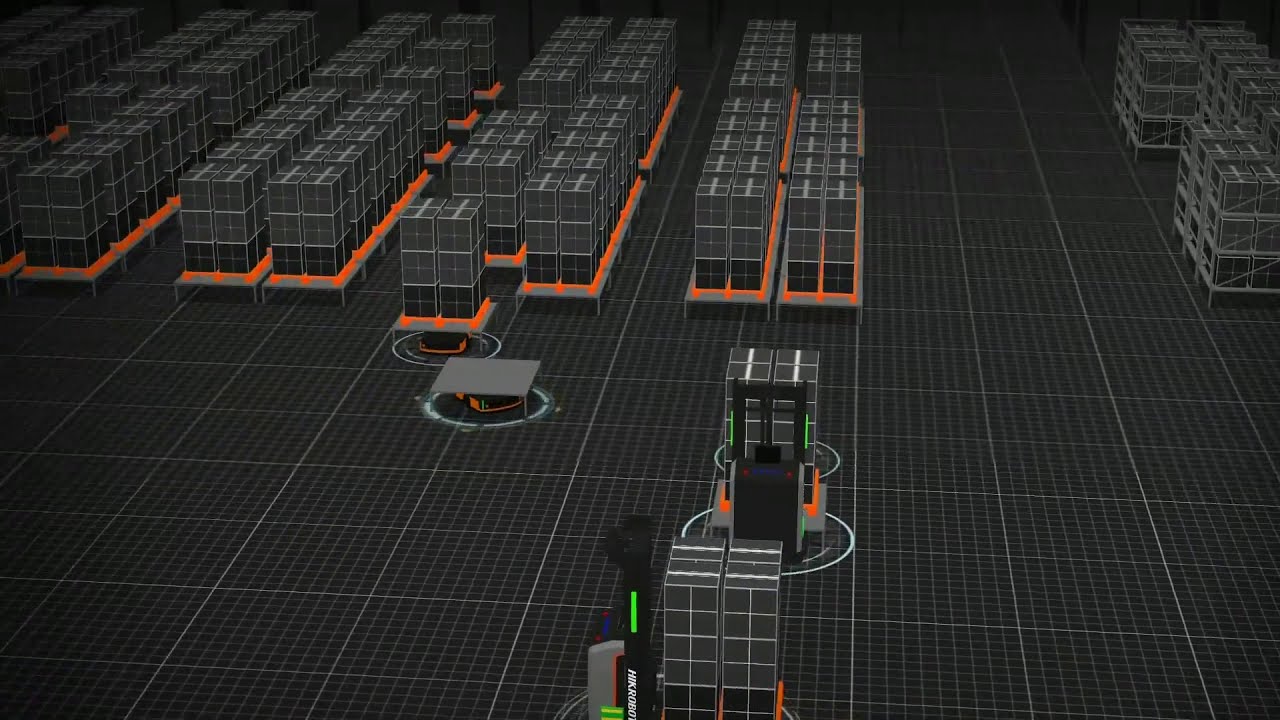 Hikrobot Mobile Robot Multi type Robots Work Together in the Same Field ...