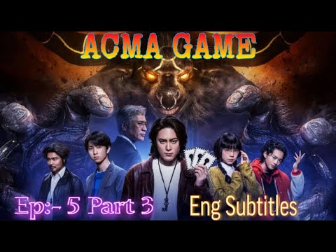 ACMA GAME Japanese Drama Episode 5 Part 3 With English Subtitle - YouTube